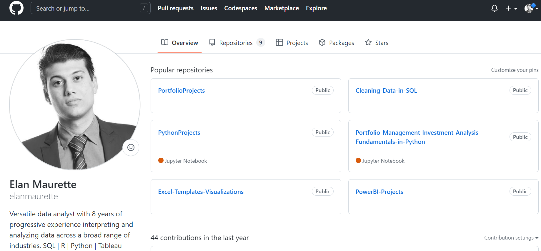 Elan Maurette Portfolio